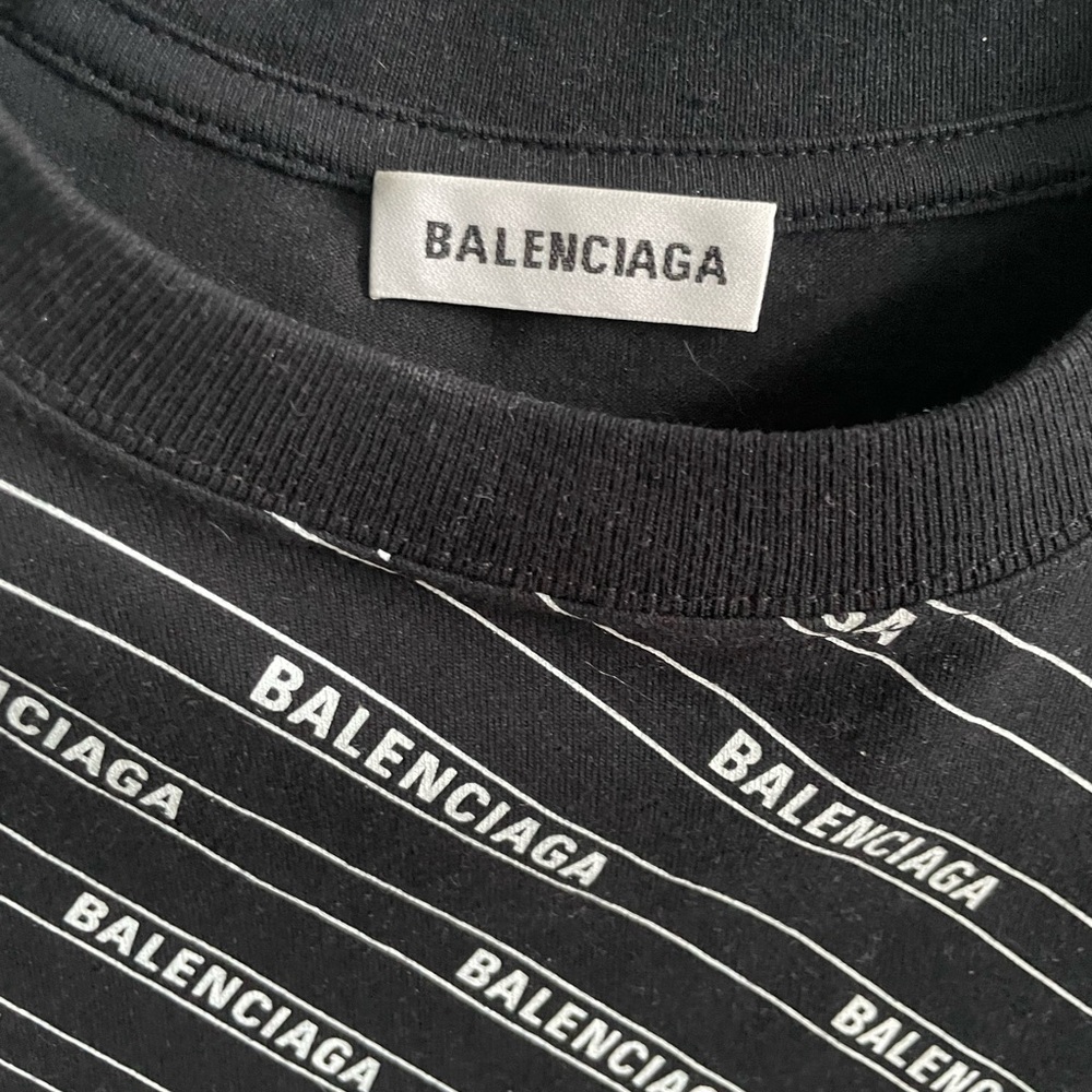 Balenciaga Logo Tee - Gem